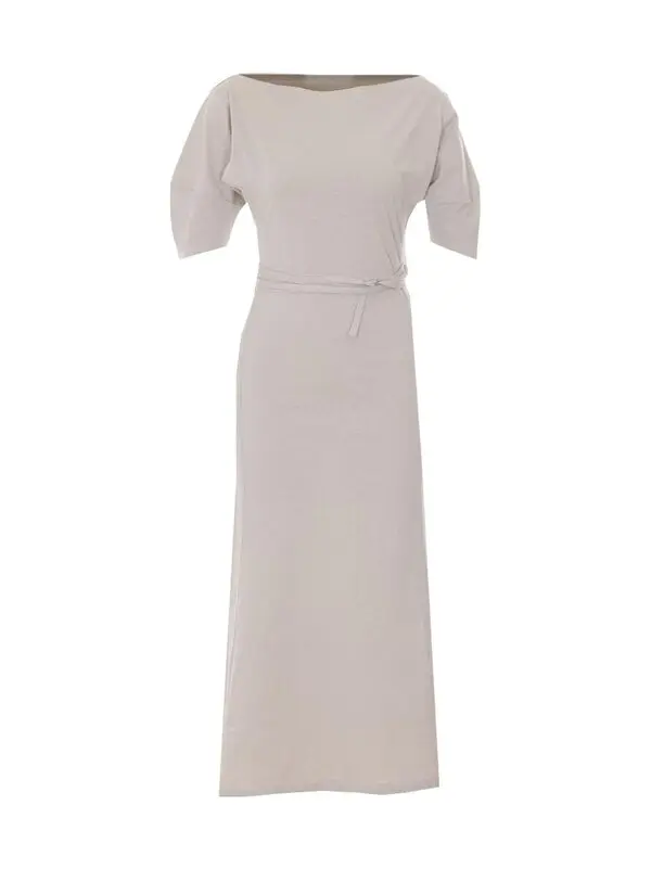 LEMAIRE Off Shoulder Dress - Gray