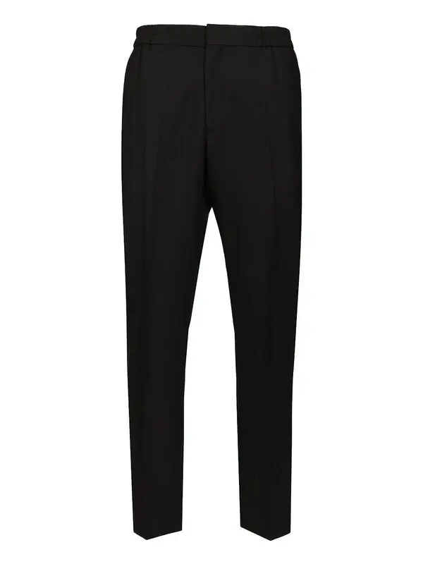 Paul Smith Elasticated Waist Trousers - Black