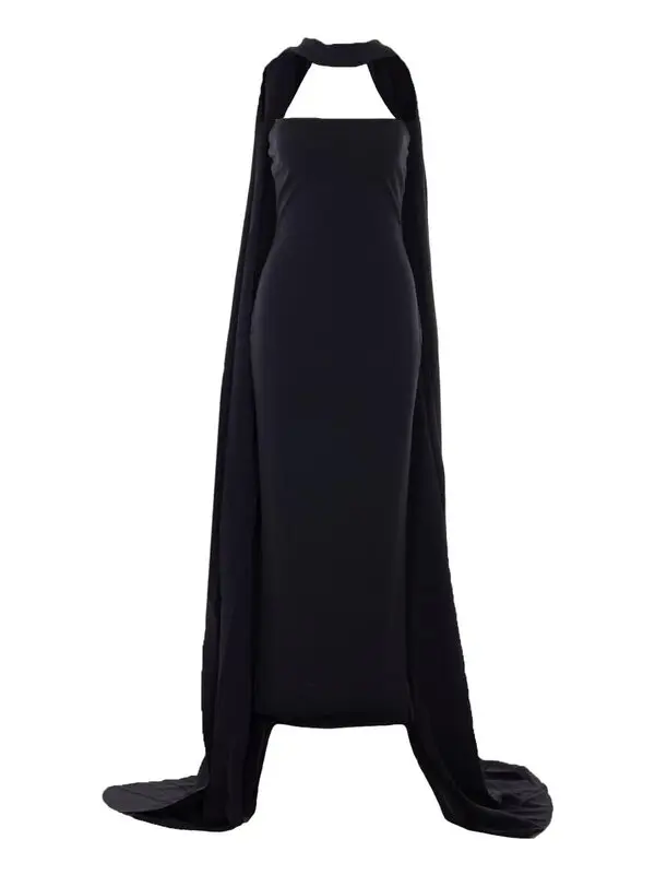 Solace London Martine Midaxi Dress - Black