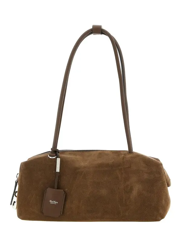 Max Mara Suede Top Case - Brown