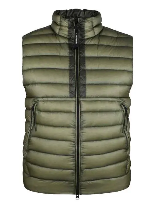 C.P. COMPANY Sleeveless Down Jacket - Green
