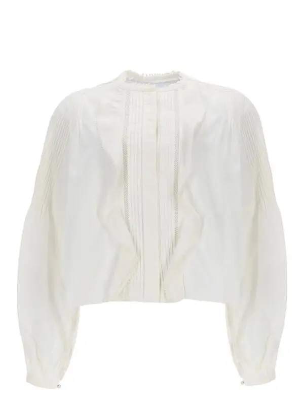 Isabel Marant Étoile Cubraly Cotton Shirt - White