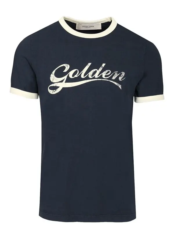 GOLDEN GOOSE Journey T-shirt - Blue