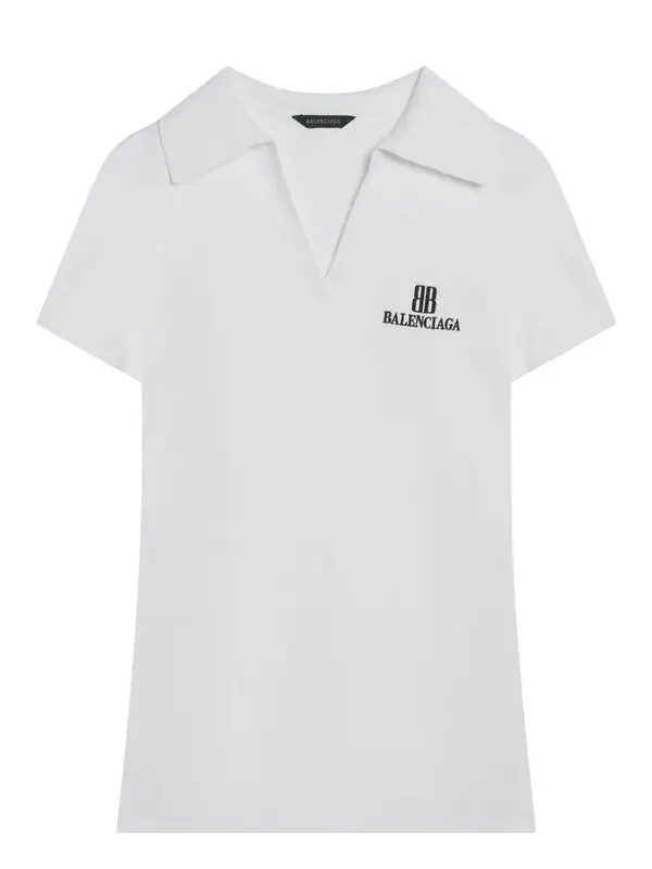 Balenciaga Polo Shirt - White