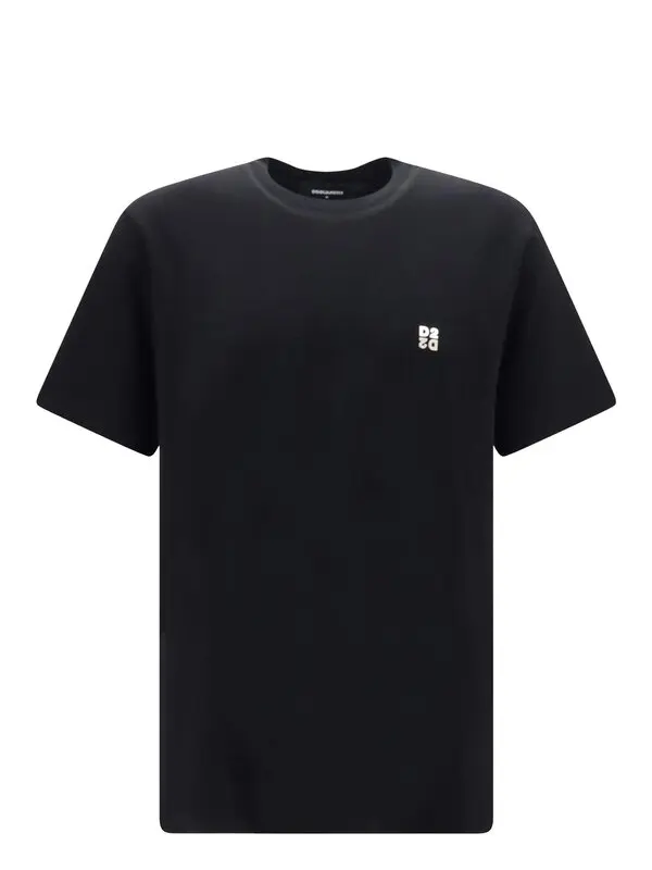Dsquared2 Metal Cotton T-shirt - Black
