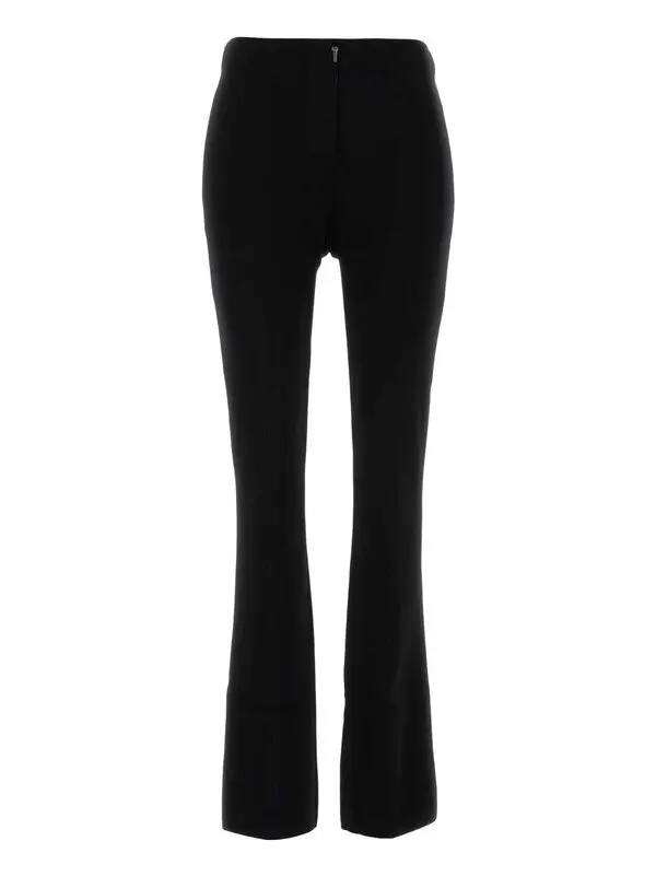 Sportmax Viscose Blend Leggings - Black