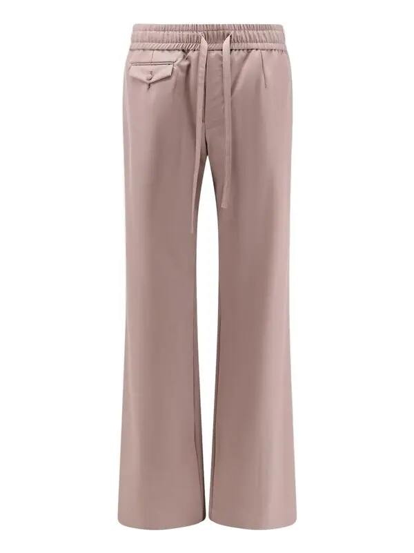 Dolce & Gabbana Virgin Wool Trousers - Multicolor