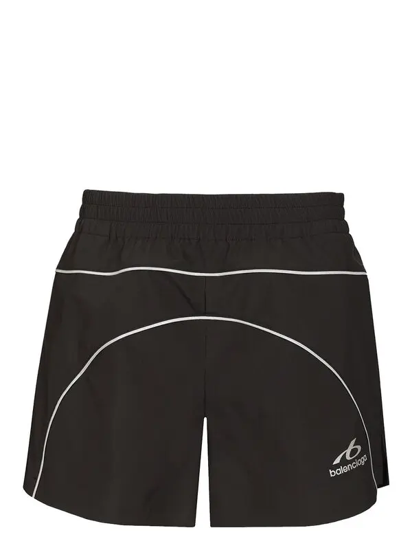Balenciaga Techwear Sports Shorts - Black
