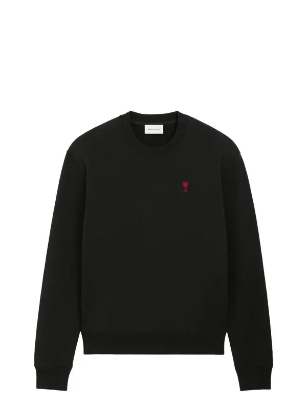 AMI Paris De Coeur Cotton Sweatshirt - Multicolor