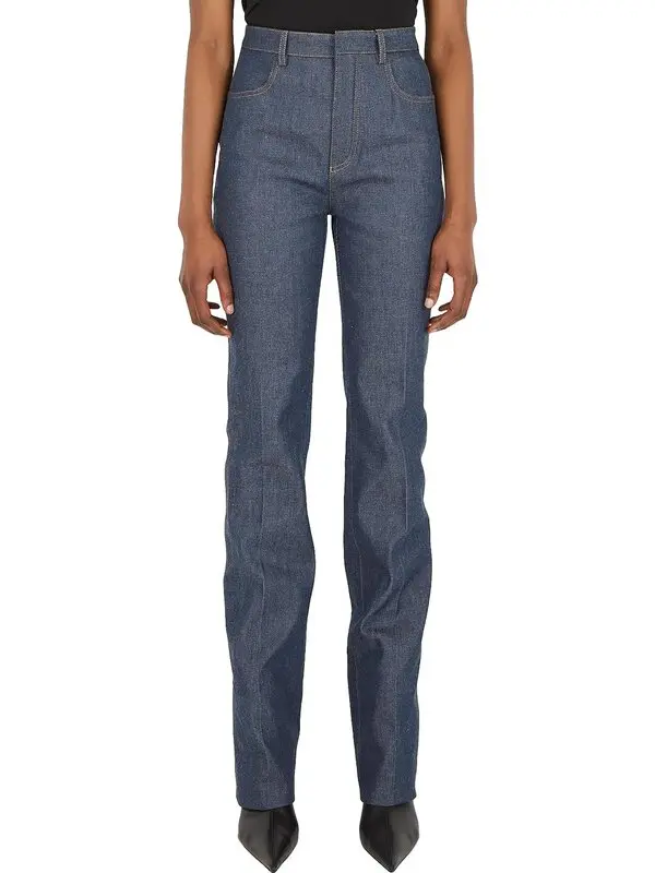 Saint Laurent Straight-leg Denim Jeans - Blue