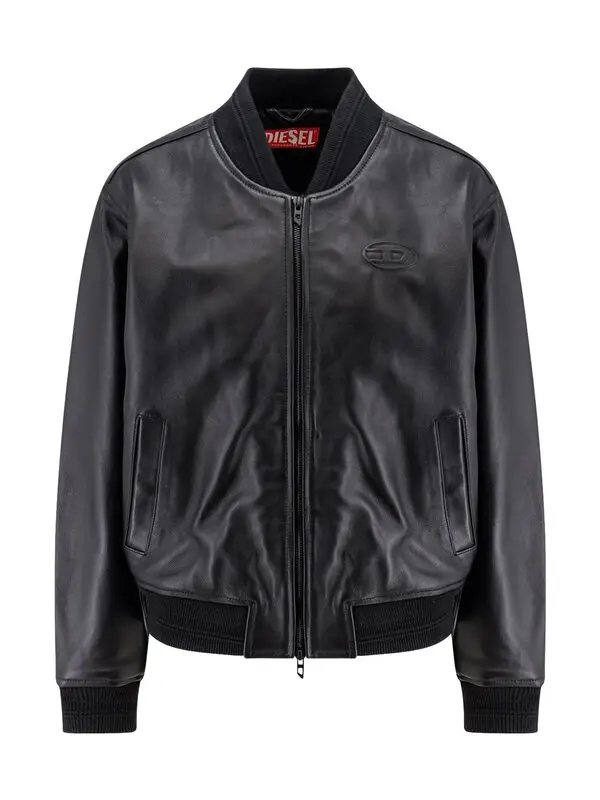 DIESEL® Ilyan Leather Jacket - Multicolor