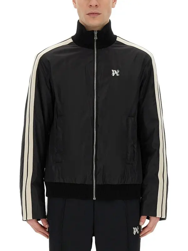 Palm Angels Logo Sweatshirt - Black