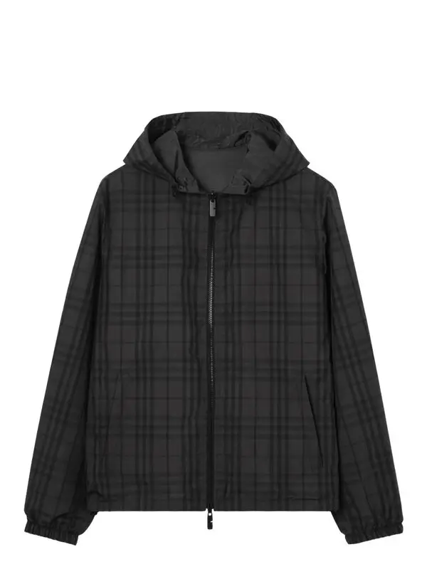 Burberry Check Blouson Jacket - Multicolor