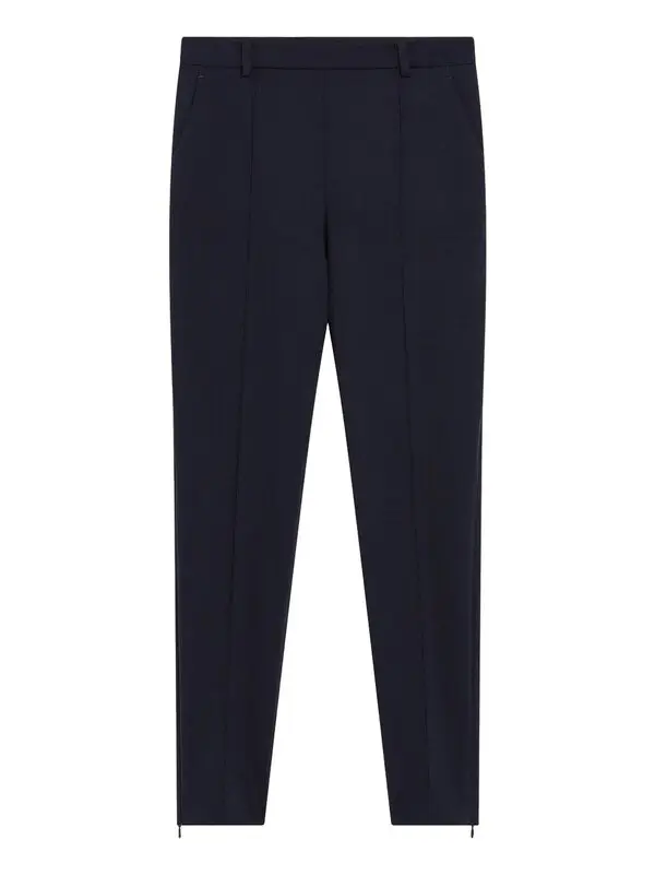 Gucci Slim Wool Trousers - Blue