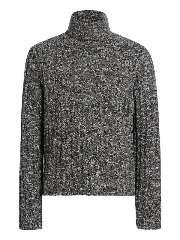 Dolce & Gabbana Long Sleeve Turtleneck Sweater - Multicolor