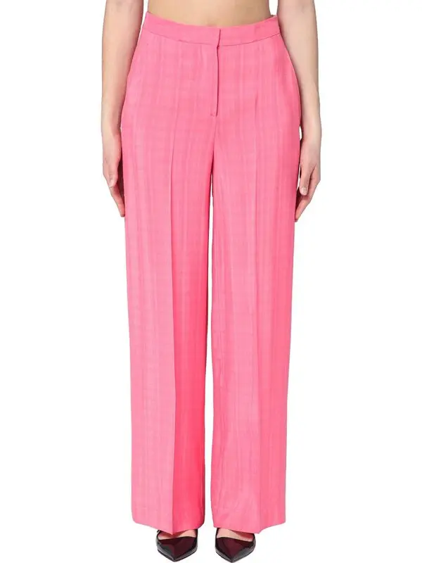 SEMICOUTURE Viscose Trousers - Pink