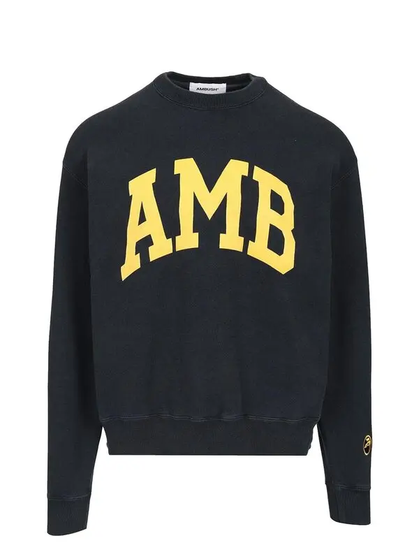 AMBUSH Crewneck Cotton Sweatshirt - Blue