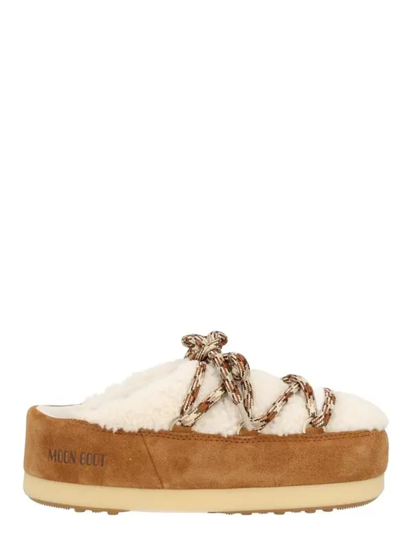 Moon Boot Shearling Evx Mules - Multicolor