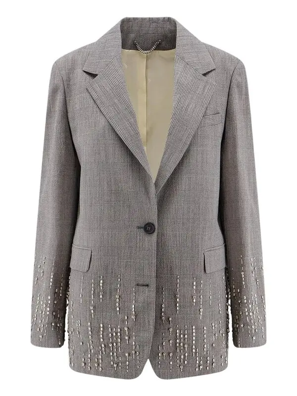 GOLDEN GOOSE Maia Virgin Wool Blazer - Multicolor
