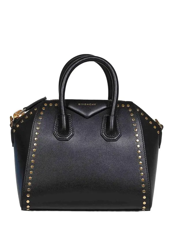 Givenchy Black Antigona Mini Studded Handbag - Multicolor