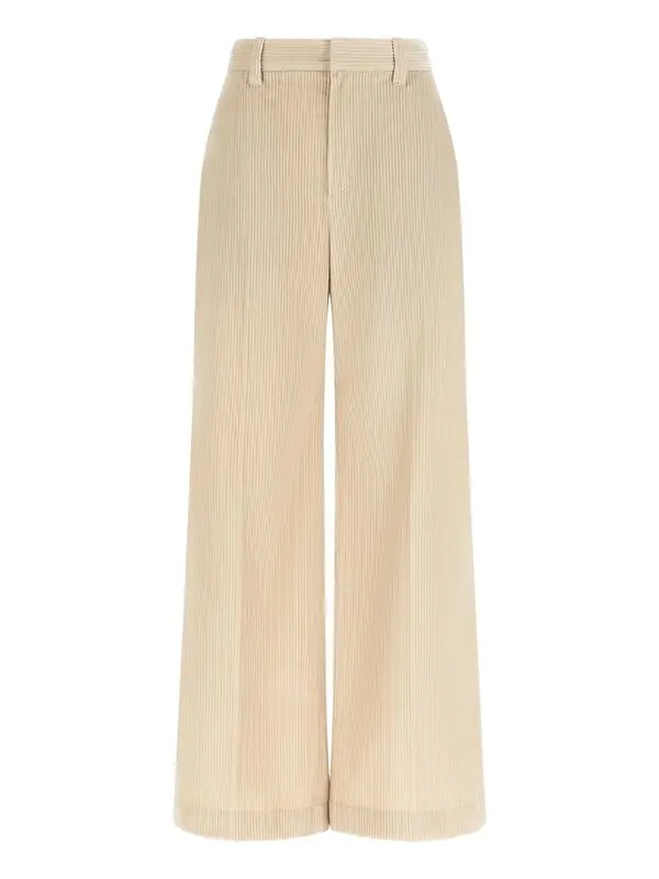 Brunello Cucinelli Loose' Pants - Cream