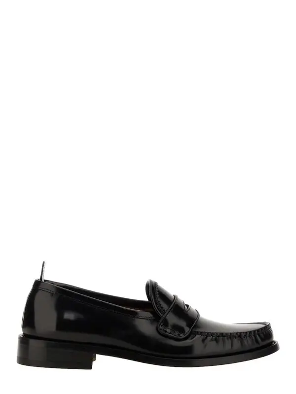 Thom Browne Leather Loafer - Black