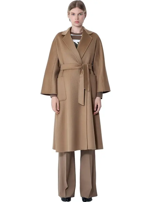 Max Mara Cashmere Coat - Multicolor