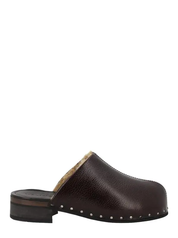 Our Legacy Leather Naoto Sandal - Black