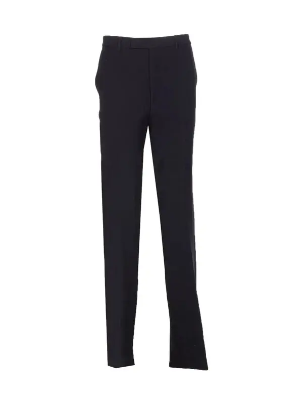 Gucci Dry Crepe Wool Pants - Multicolor