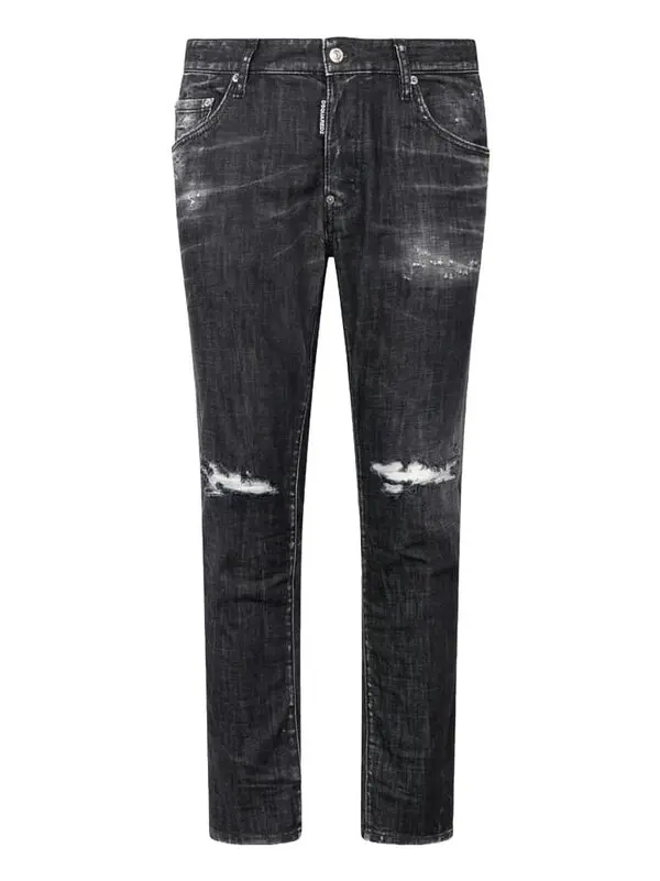Dsquared2 Regular Straight-leg Trousers - Gray