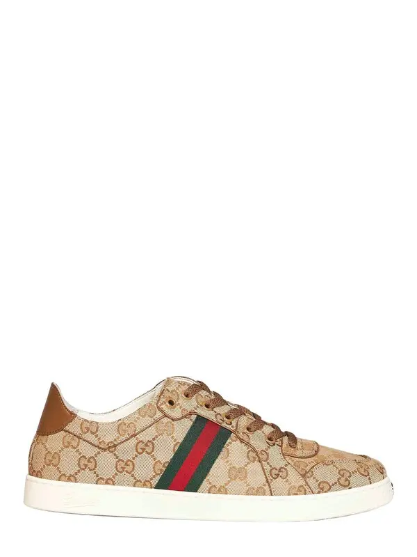 Gucci Gg Canvas Stretch Low-top Sneakers - Multicolor