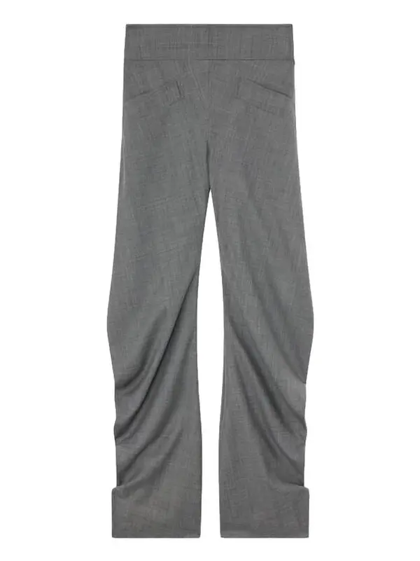 GANNI Tailored Trousers - Gray
