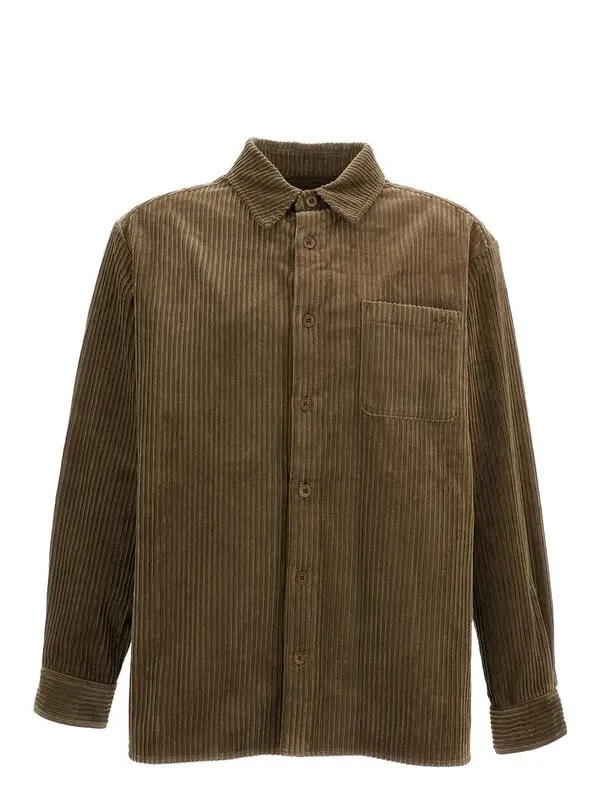 A.p.c. Overshirt Mateo Logo - Multicolor