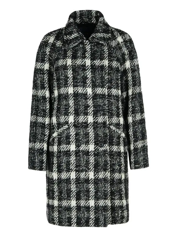 FAY Cotton Blend Coat - Black