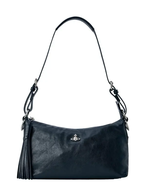 VIVIENNE WESTWOOD Emma Shoulder Bag - Black