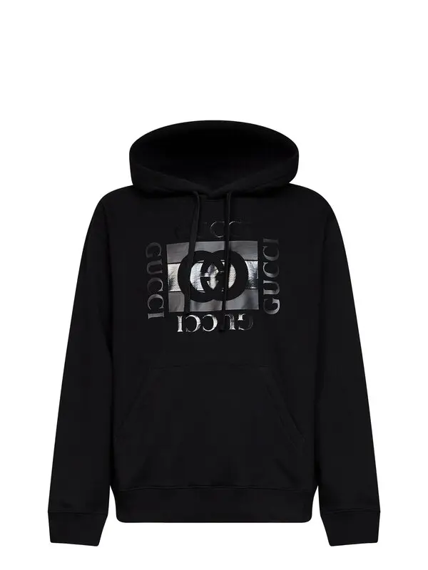 Gucci Cotton Jersey Hoodie - Multicolor