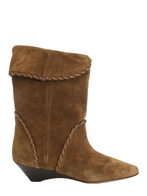 Isabel Marant Étoile Edoa Suede Boots - Black