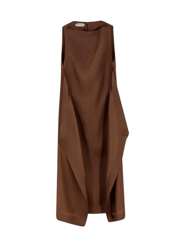 Alberta Ferretti Silk Long Dress - Multicolor