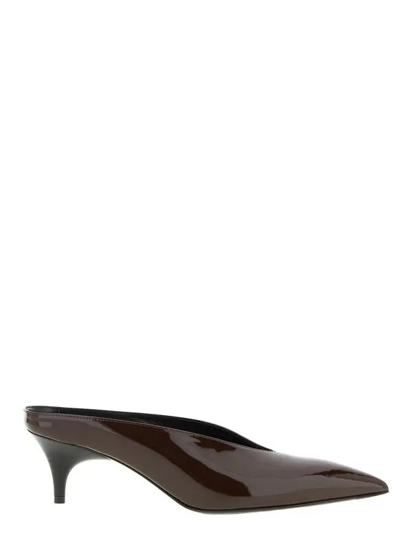 Gucci Patent Mules - Multicolor