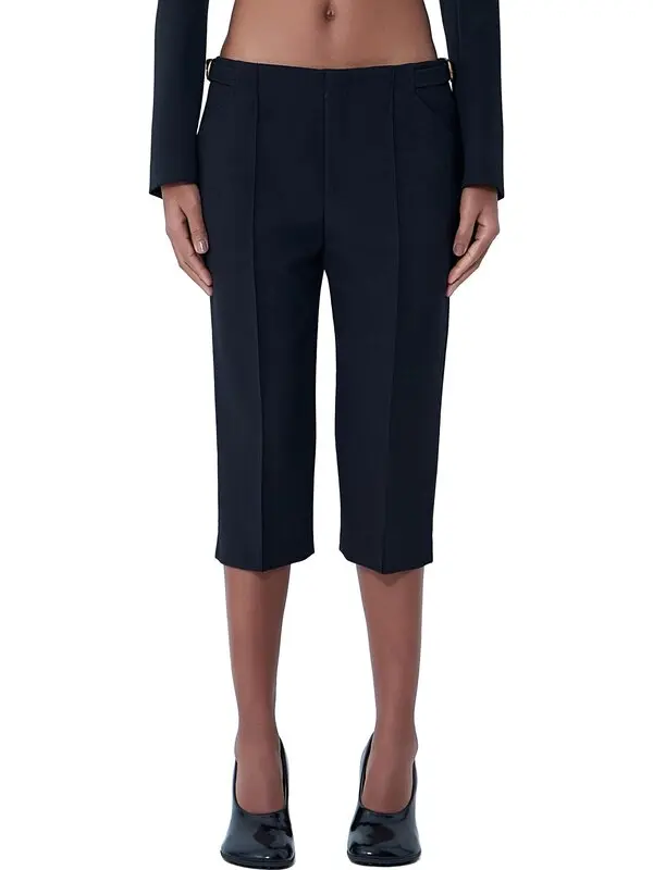 Chloé Cropped Tailored Pants - Black
