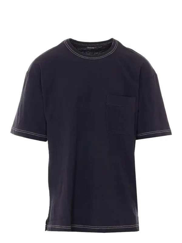 LEMAIRE Boxy Fit T-shirt - Blue