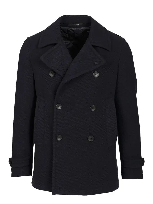 Tagliatore Double-breasted Monaco Jacket - Blue