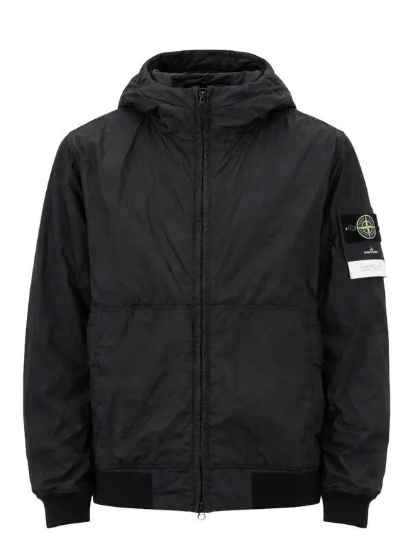 Stone Island Logo Nylon Blouson Jacket - Multicolor
