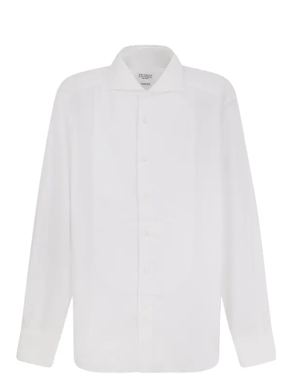 Brunello Cucinelli Cotton Shirt - Multicolor