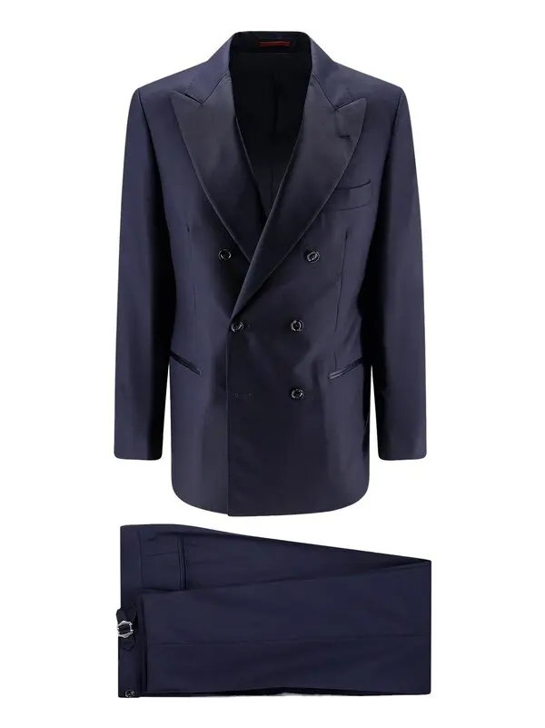 Brunello Cucinelli Virgin Wool And Silk Tuxedo - Multicolor