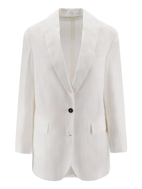 Brunello Cucinelli Cotton Blazer - Multicolor