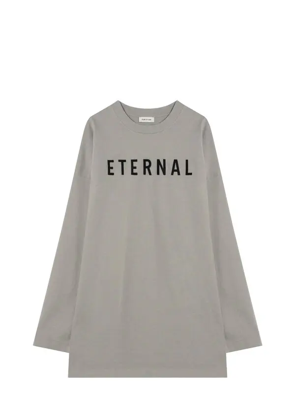 Fear Of God Grey Dove-grey Eternal T-shirt - Gray