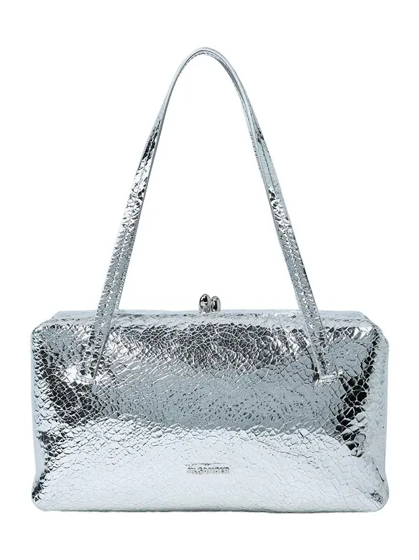 JIL SANDER Small Goji Handbag - Silver