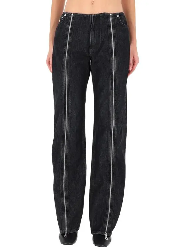 JEAN PAUL GAULTIER Double Zipper Pants - Black