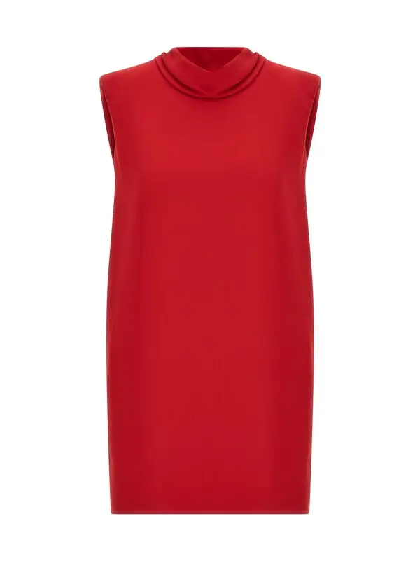 Valentino Garavani Solid' Dress - Red